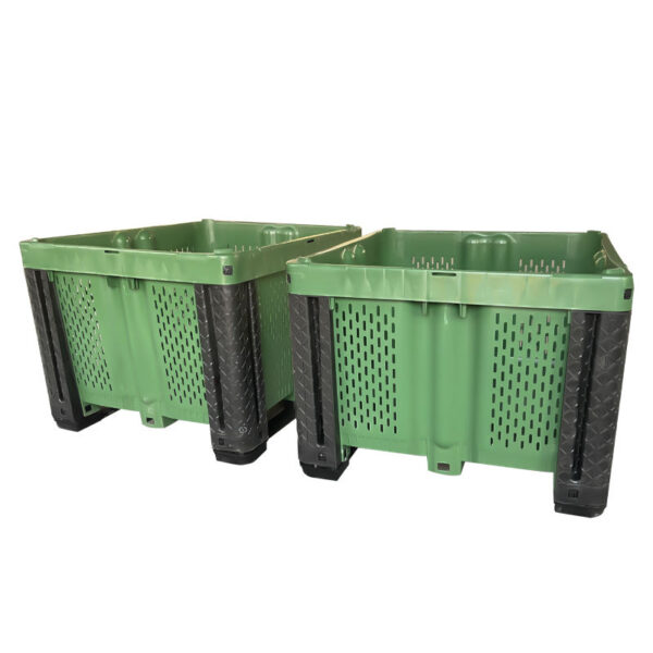 Vented Plastic Pallet Boxes for Fresh Produce Storage